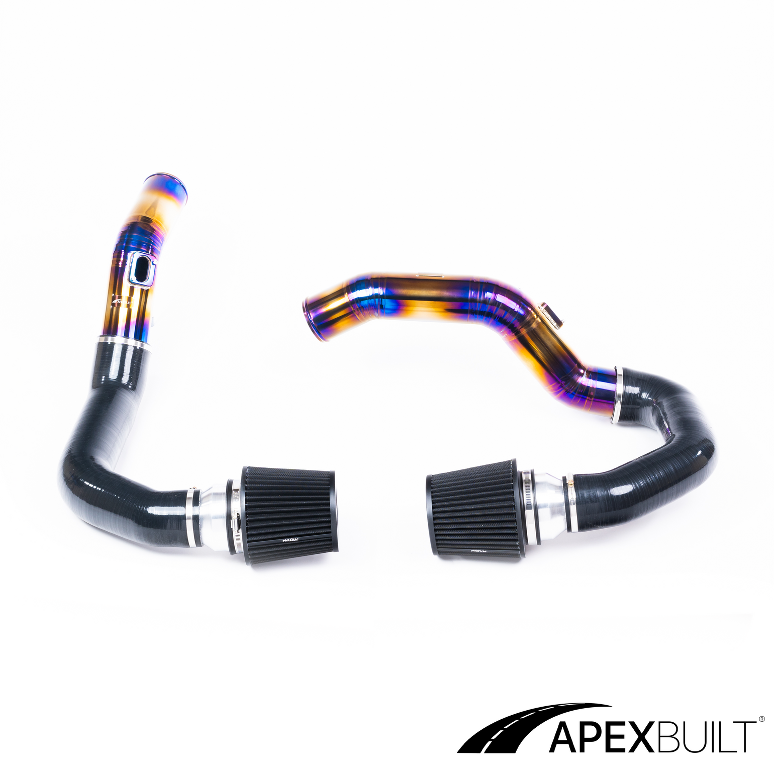 ApexBuilt® BMW F87 M2C, F80 M3, & F82/F83 M4 Titanium Front Mount Inta