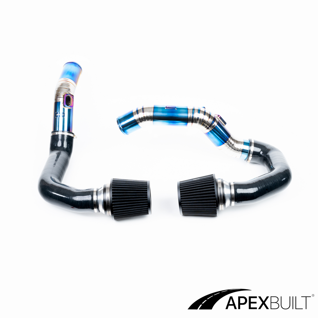 ApexBuilt® BMW F87 M2C, F80 M3, & F82/F83 M4 Titanium Front Mount Inta