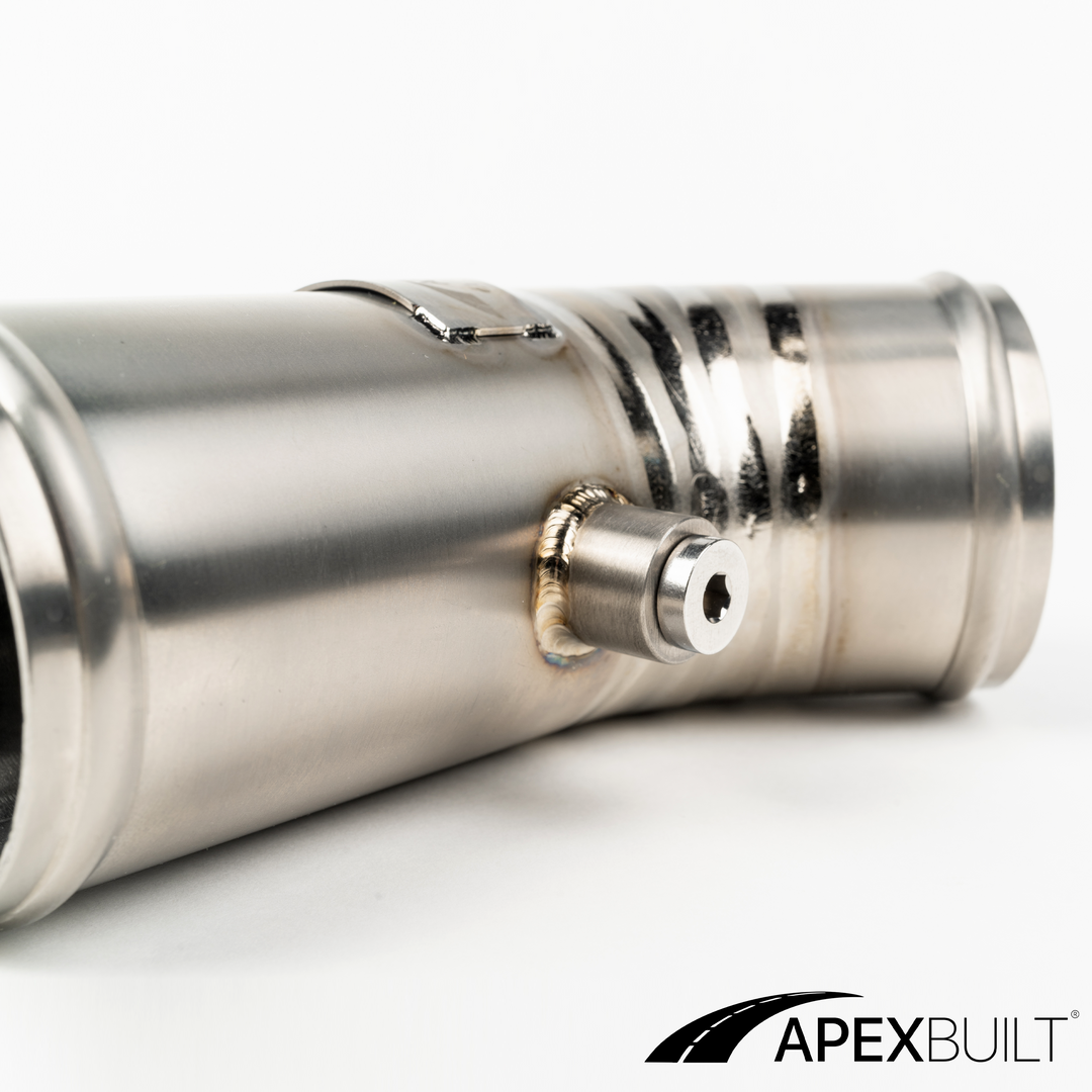 ApexBuilt® S63TU Titanium Charge Pipe Kit – BMW F10 M5/F12 M6 2012-2017
