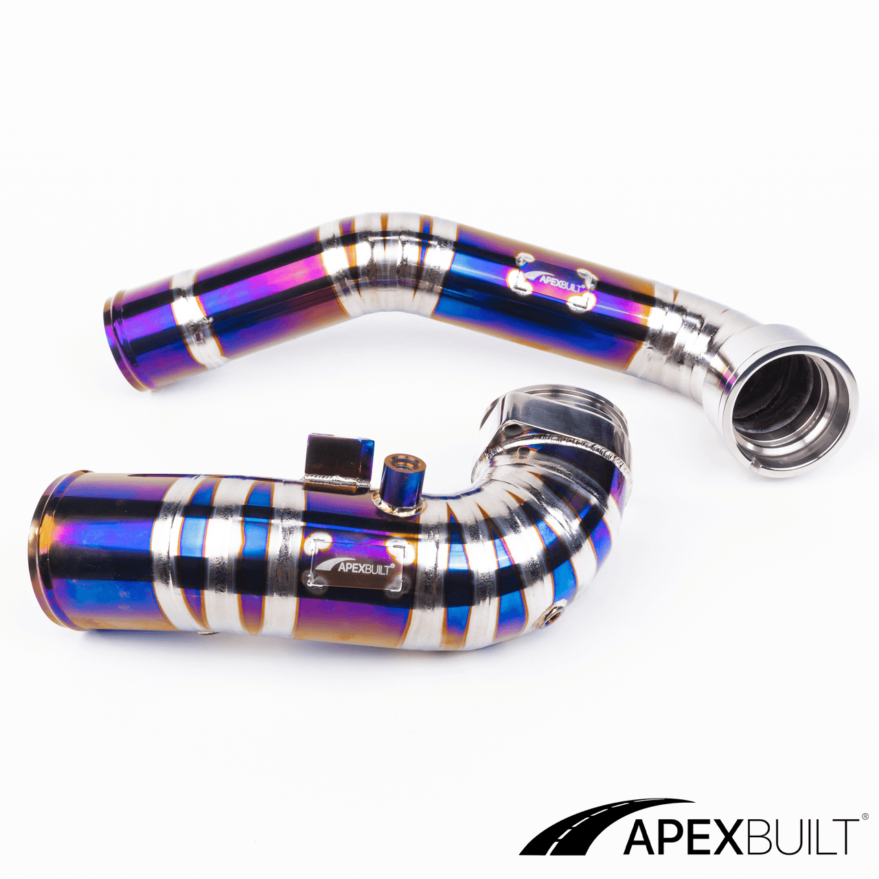 ApexBuilt® B58 Gen 2 Titanium Charge Pipe Kit – BMW/GR Supra (B58TU, 2